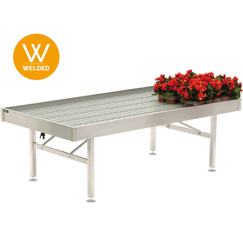 Ebb and flow system, benches and display, sale of garden center products, 1